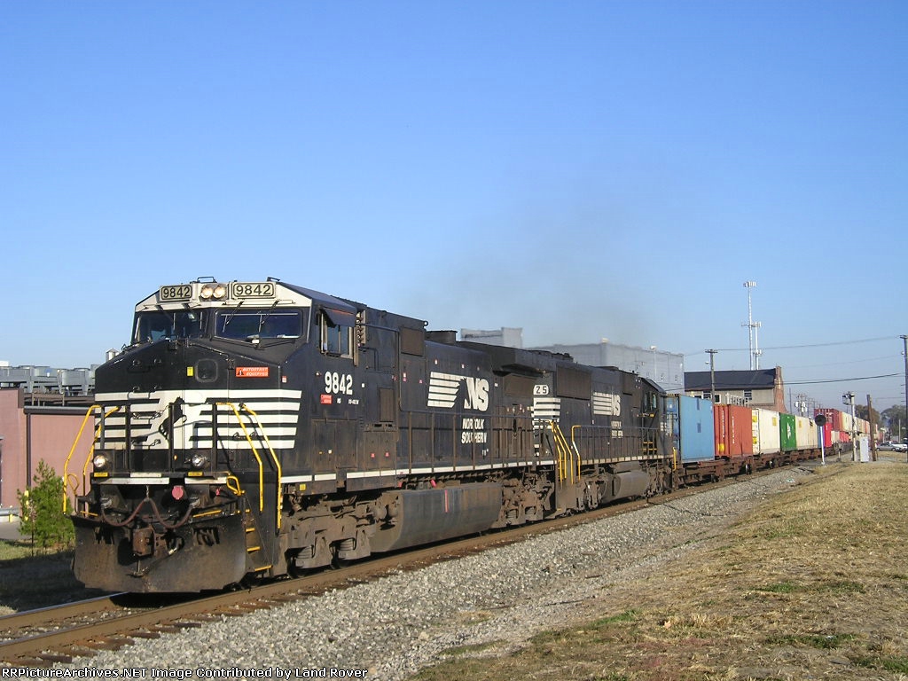 NS 9842 On NS 295 Eastbound